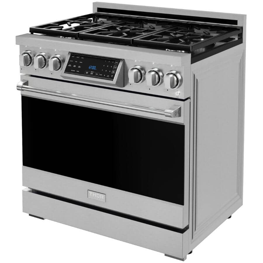 THOR KITCHEN 36" 6 cu. ft. Gordon Ramsay Series Professional Tilt Panel ...