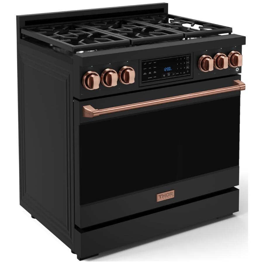 THOR KITCHEN 36" 6 cu. ft. Gordon Ramsay Series Professional Tilt Panel ...