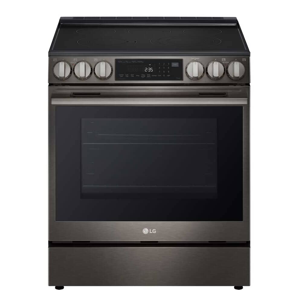 LG 30" 6.3 cu. ft. Slide-In Smooth Top Electric Range with InstaView ...