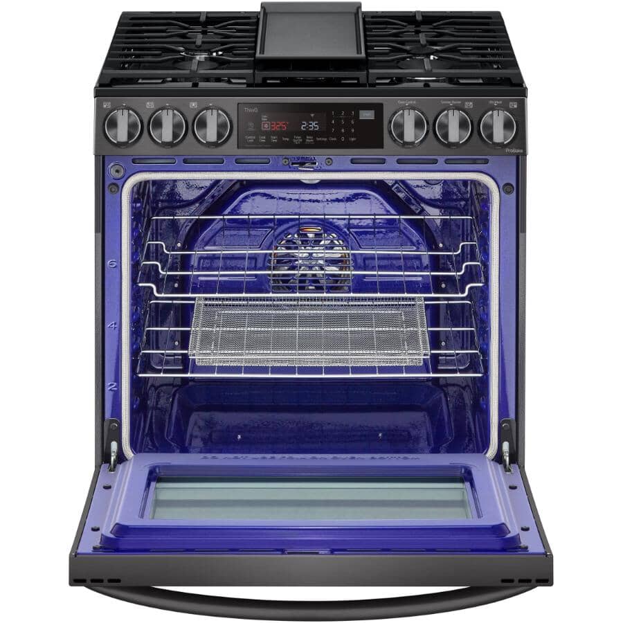 LG Cuisinière intelligente encastrable au gaz naturel (LSGL6335D), avec ...