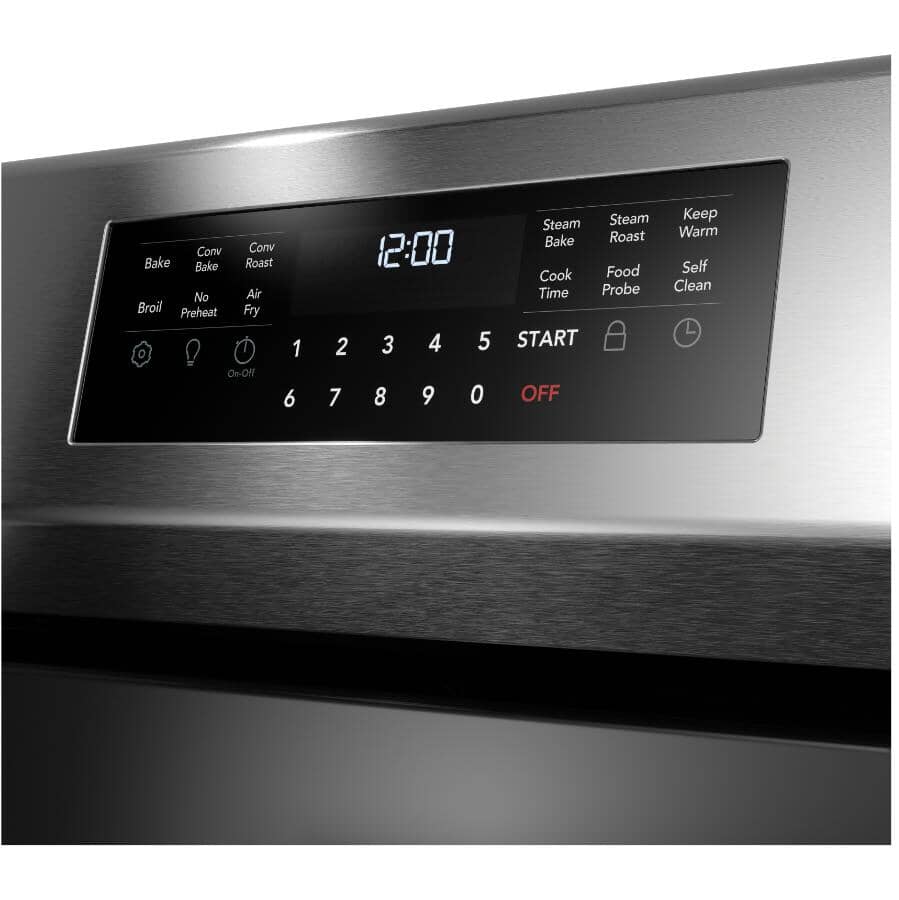 FRIGIDAIRE GALLERY 30" 5.3 cu. ft. Freestanding Smooth Top Electric ...