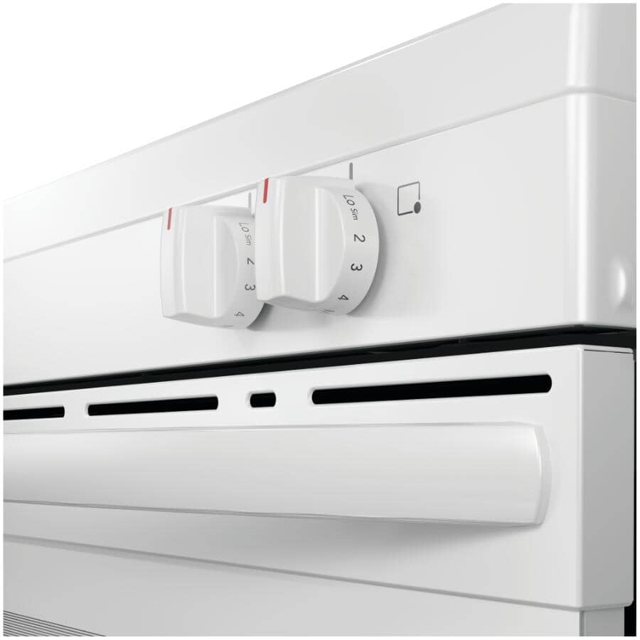 FRIGIDAIRE 30" 5.3 cu. ft. Freestanding Smooth Top Electric Range with ...