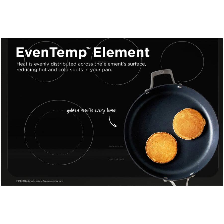 FRIGIDAIRE 30" 5.3 cu. ft. Freestanding Smooth Top Electric Range with ...