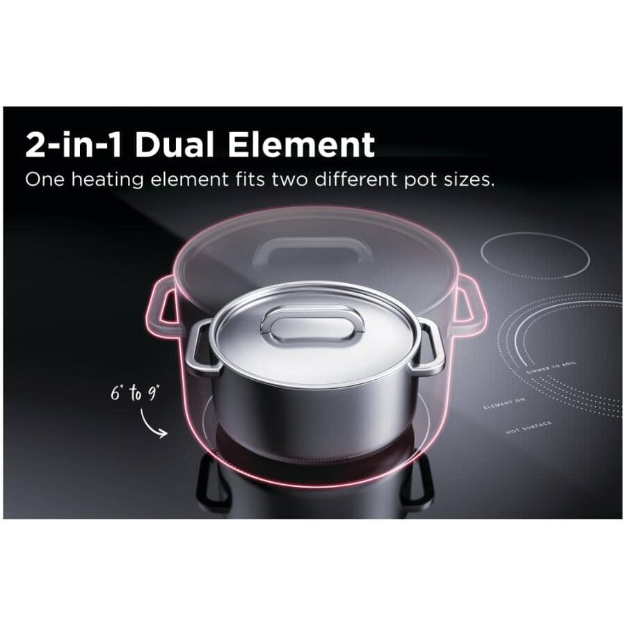 FRIGIDAIRE 30" 5.3 cu. ft. Freestanding Smooth Top Electric Range with ...