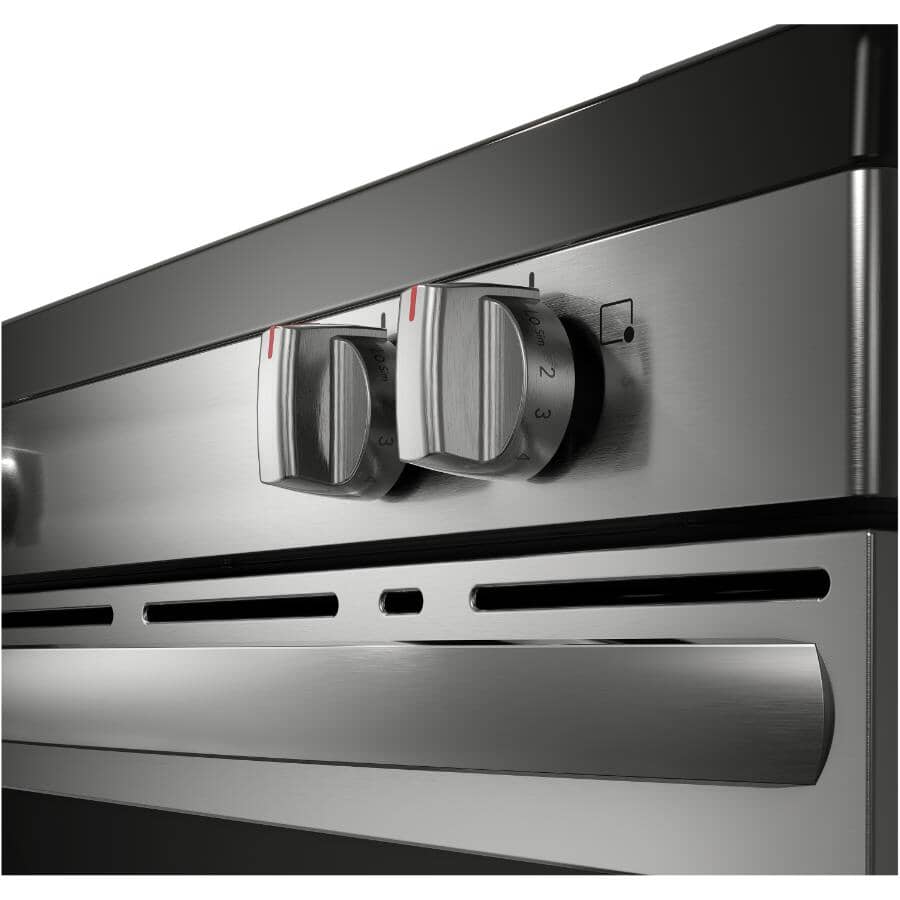 FRIGIDAIRE 30" 5.3 cu. ft. Freestanding Smooth Top Electric Range with ...