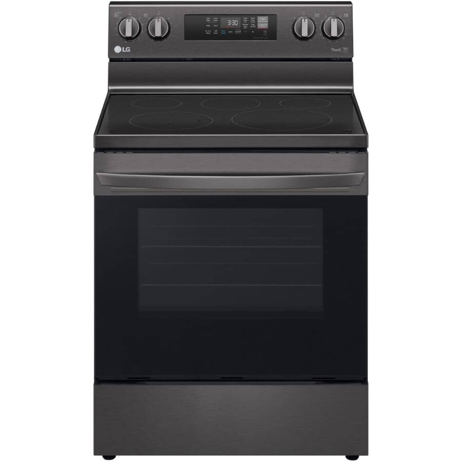 LG Cuisinière électrique intelligente (LREL6323D), avec friteuse à air ...