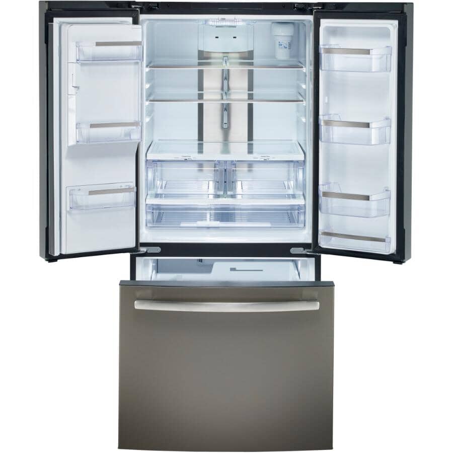 GE PROFILE 33" 18 cu. ft. French Door Bottom Freezer Refrigerator ...