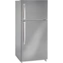 MOFFAT 30" 18 cu. ft. Top Freezer Refrigerator (MTE18GSKSS) - Stainless ...