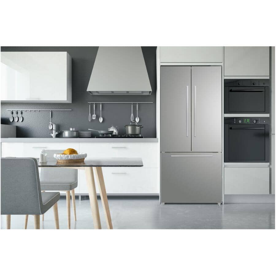 MARATHON 30" 18 cu. ft. French Door Bottom Freezer Refrigerator ...