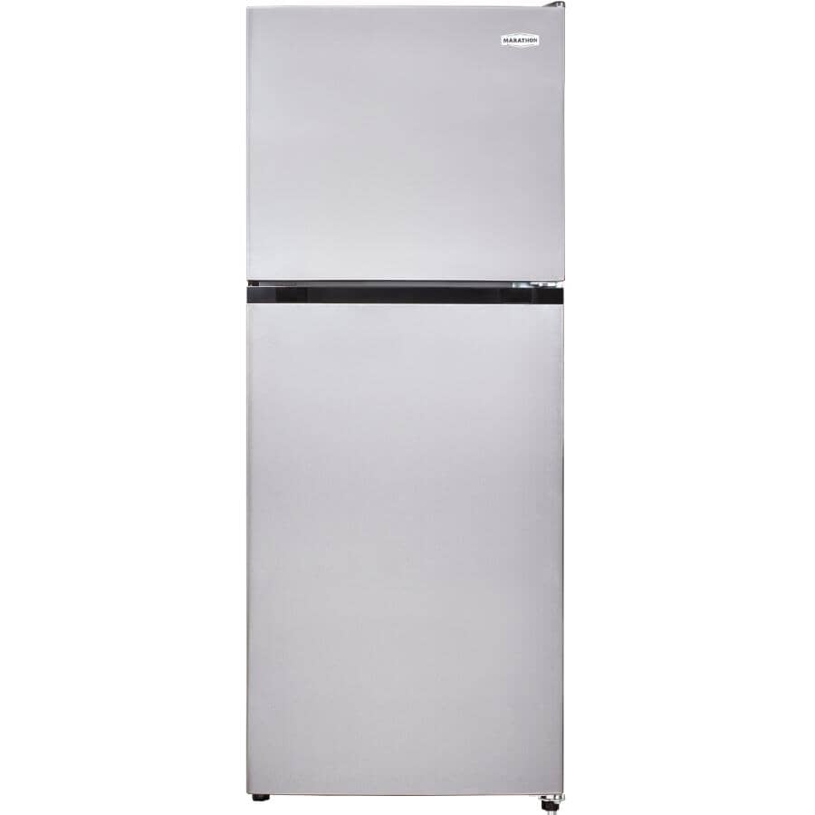 MARATHON 12 cu. ft. Top Freezer Refrigerator (MFF123SS) | Home Hardware