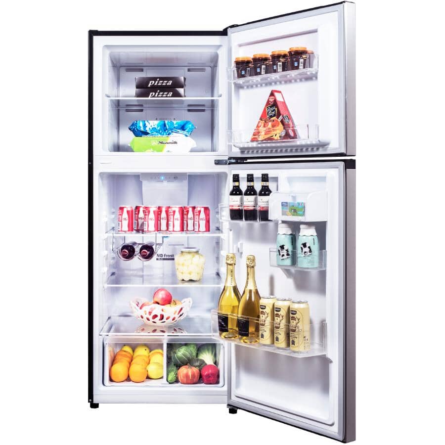 MARATHON 12 cu. ft. Top Freezer Refrigerator (MFF123SS) | Home Hardware