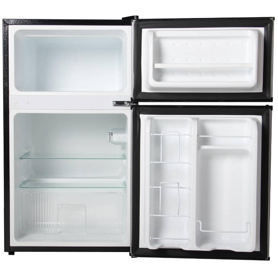 MIDEA 3.1 cu.ft. Two Door Mini Fridge with Freezer | Home Hardware
