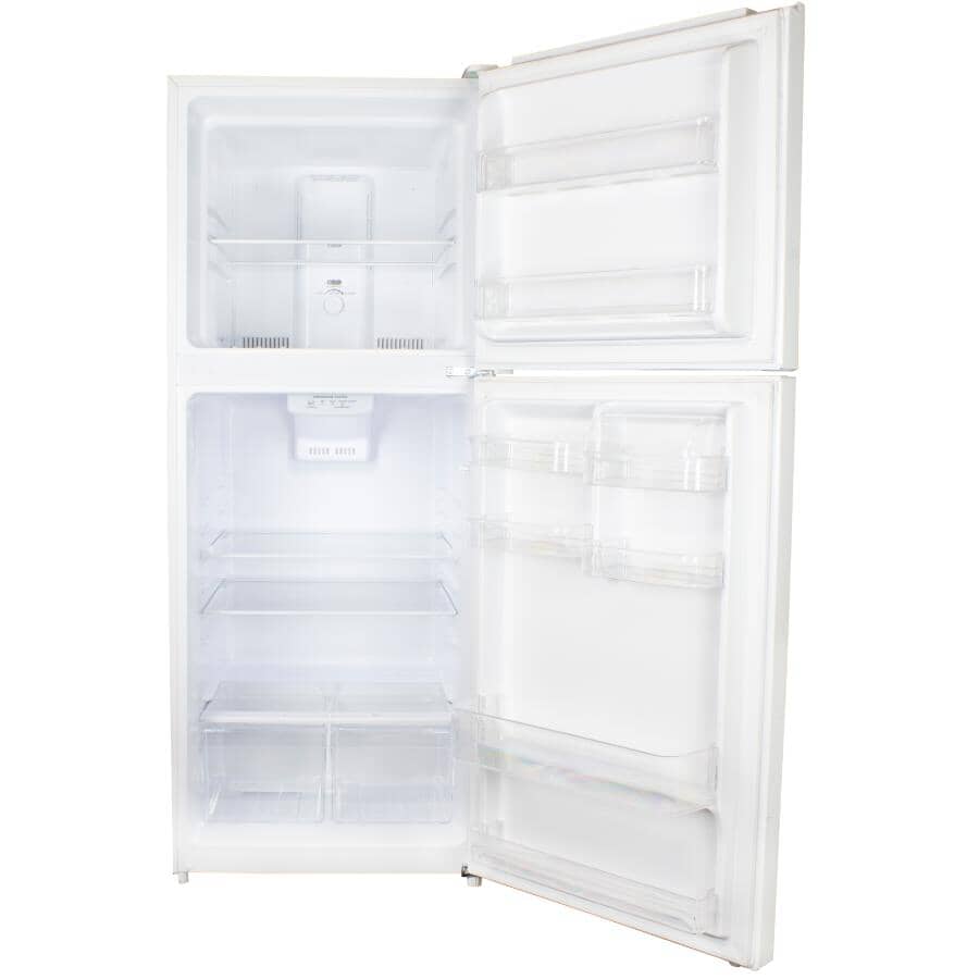 DANBY 12 cu. ft. Top Freezer Refrigerator (DFF116B1WDBR) - White | Home ...