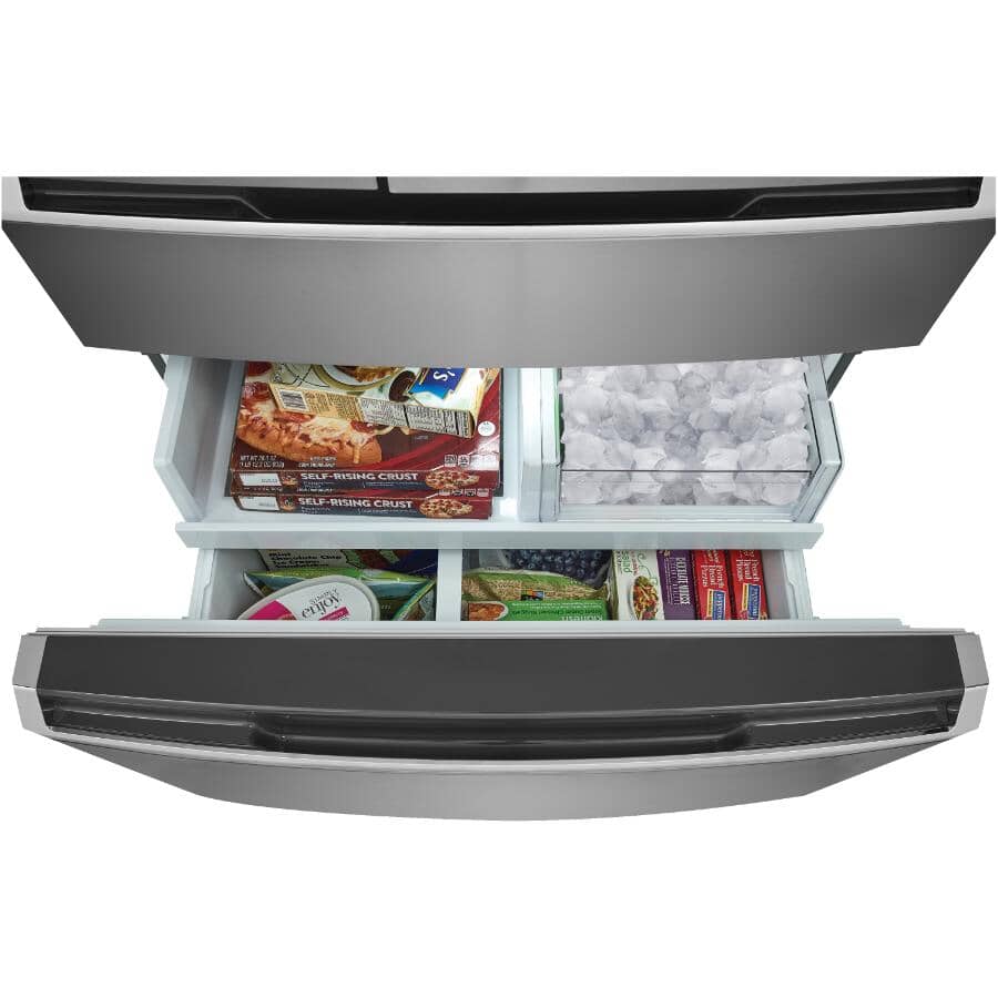 FRIGIDAIRE GALLERY 36" 22.1 cu. ft. French Door Bottom Freezer ...
