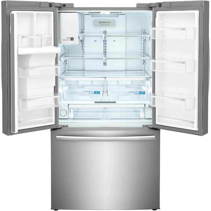 FRIGIDAIRE GALLERY 36" 27.8 cu. ft. French Door Bottom Freezer ...