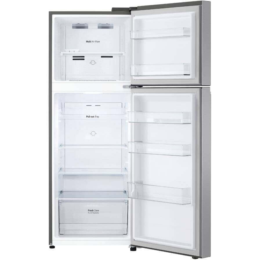 LG 24" 11 cu. ft. Top Freezer Refrigerator with DoorCooling+ ...