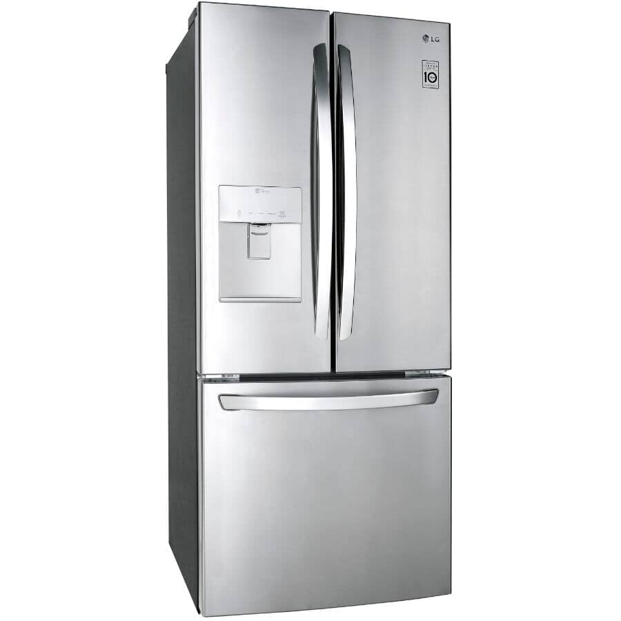 LG Réfrigérateur à portes françaises, congélateur inf. (LRFWS2200S ...