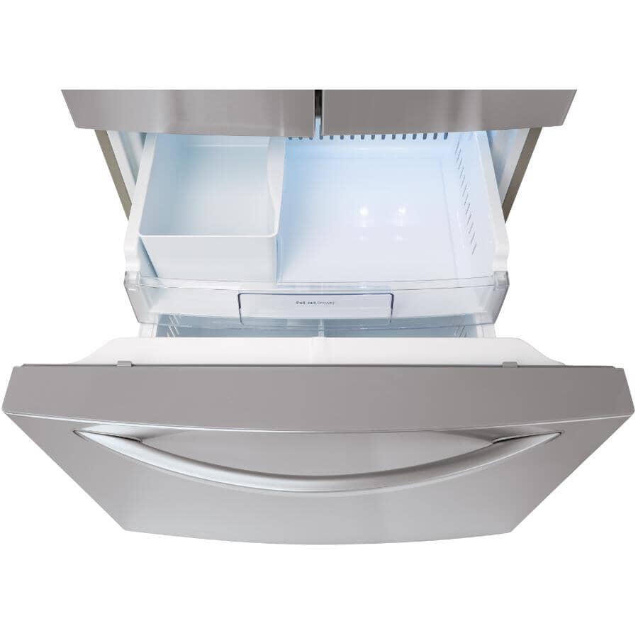 LG Réfrigérateur à portes françaises, congélateur inf. (LRFWS2200S ...