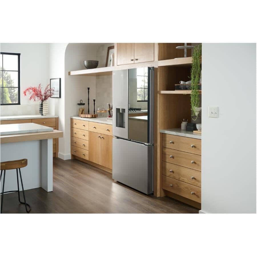 LG 26 cu. ft. Smart Mirror Instaview French Door Bottom Freezer ...