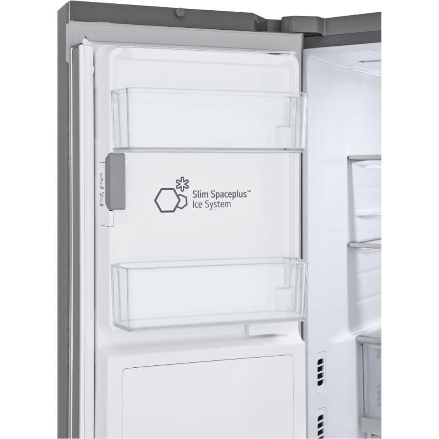 LG 36" 31 cu. ft. Smart Mirror Instaview French Door Bottom Freezer ...