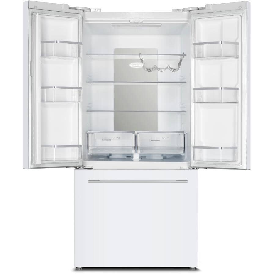 MARATHON 36" 20.8 cu. ft. French Door Frost Free Bottom Freezer ...