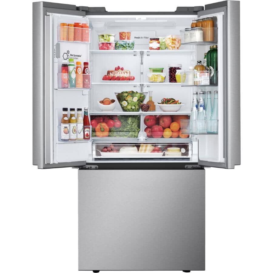 LG Réfrigérateur à portes françaises à congélateur inférieur ...