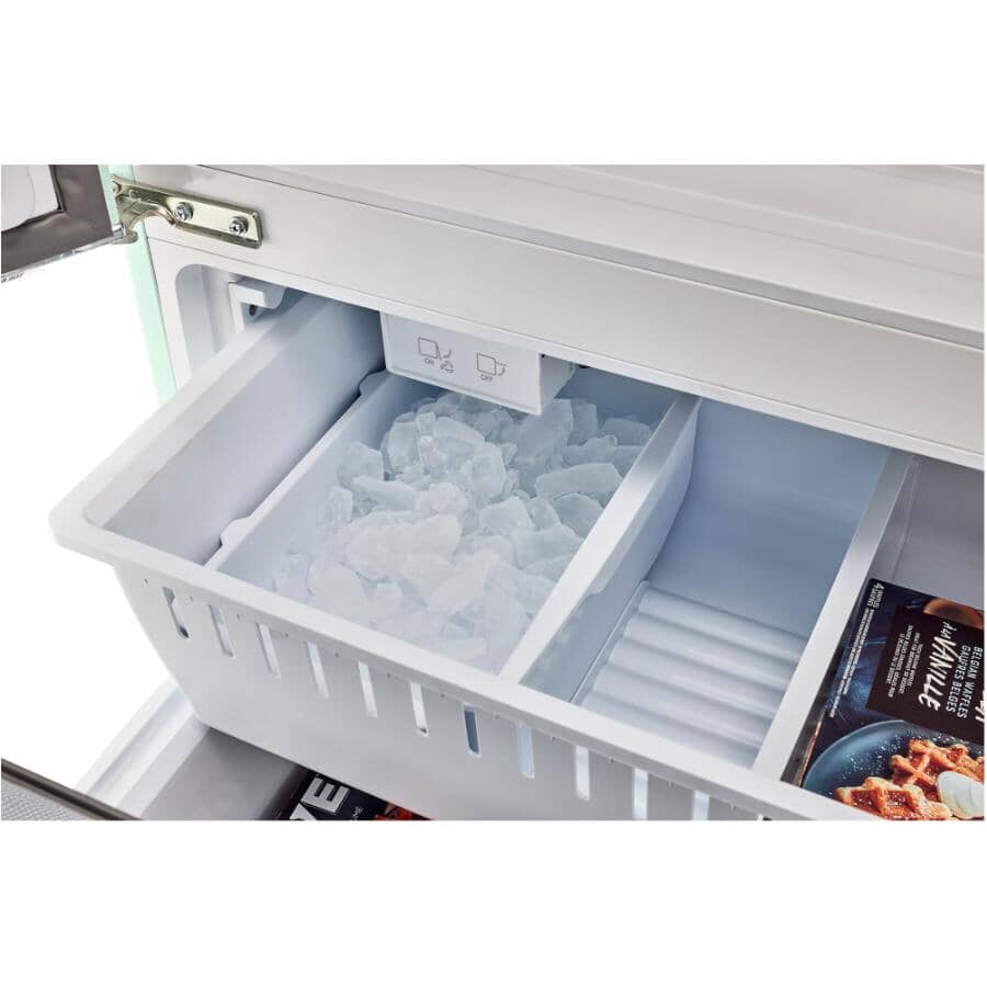 UNIQUE APPLIANCES 36" 21.4 cu. ft. Classic Retro French Door Bottom ...