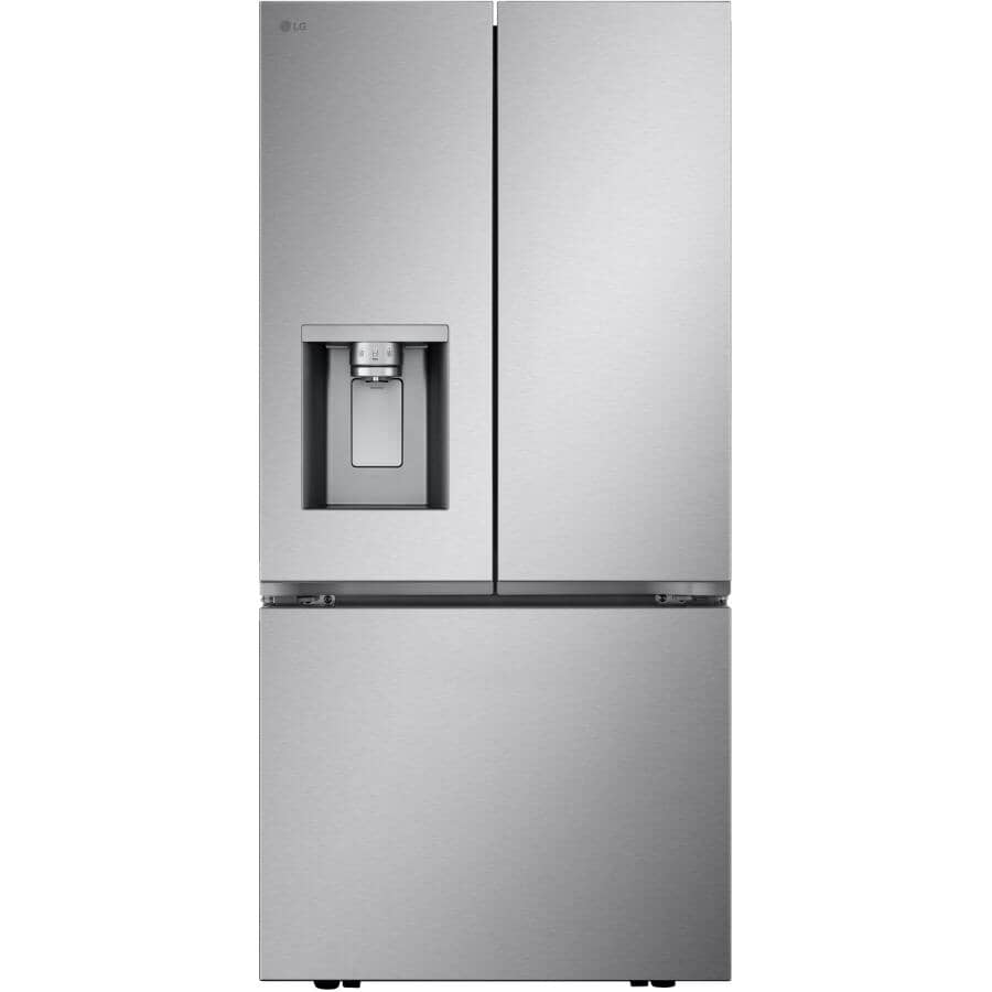 LG 33" 25 cu. ft. French Door Bottom Freezer Standard | Home Hardware