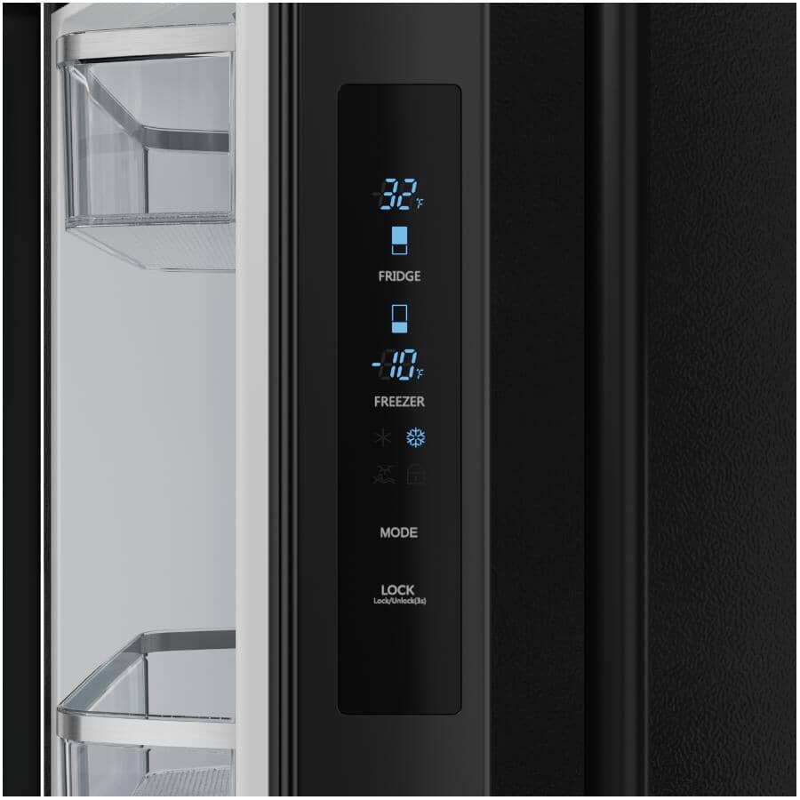 THOR KITCHEN Gordon Ramsay Series 30" 17.5 cu. ft. French Door Bottom Freezer Refrigerator ...