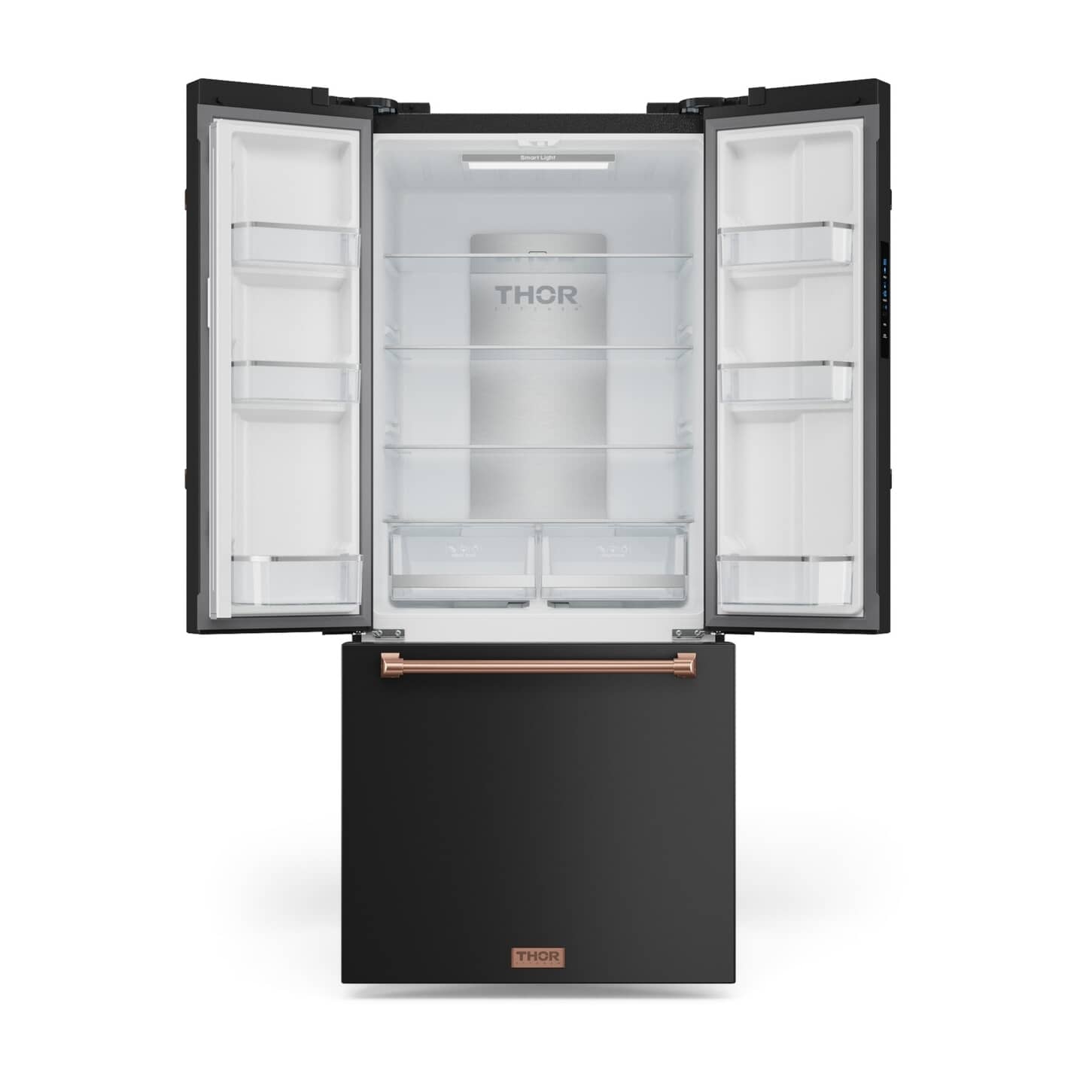 THOR KITCHEN Gordon Ramsay Series 30" 17.5 cu. ft. French Door Bottom ...