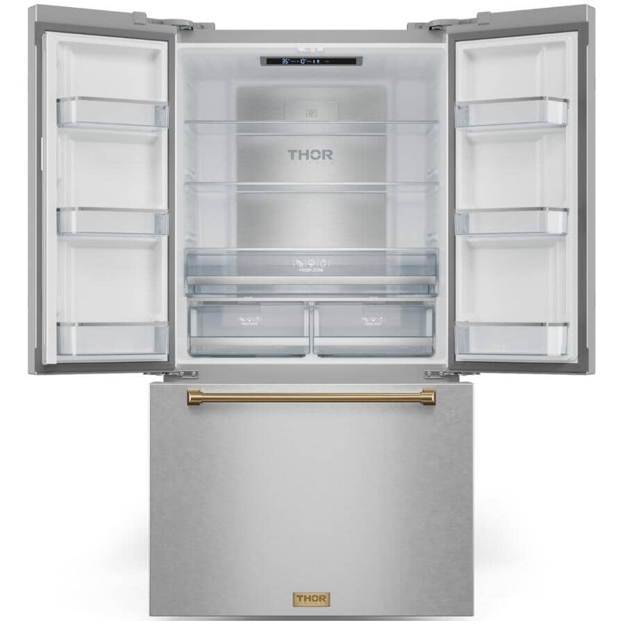 THOR KITCHEN Gordon Ramsay Series 36" 20.3 cu. ft. French Door Bottom ...