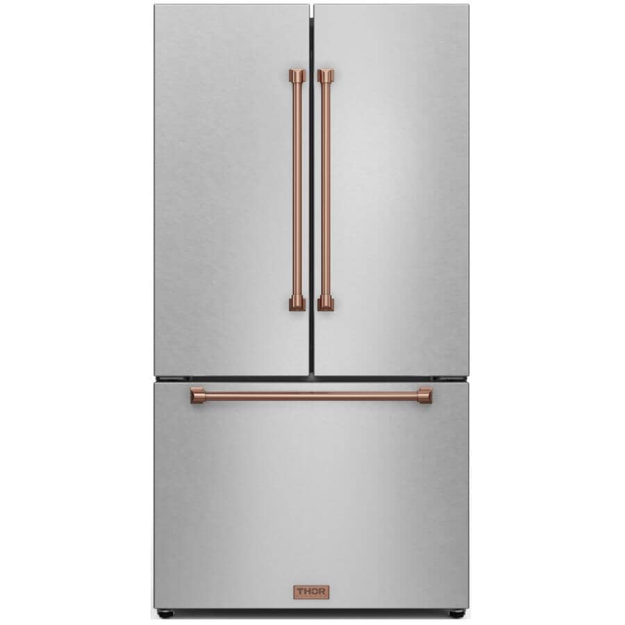 THOR KITCHEN Gordon Ramsay Series 36" 20.3 cu. ft. French Door Bottom ...