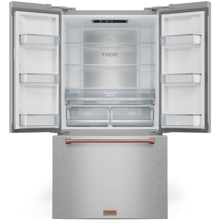 THOR KITCHEN Gordon Ramsay Series 36" 20.3 cu. ft. French Door Bottom ...