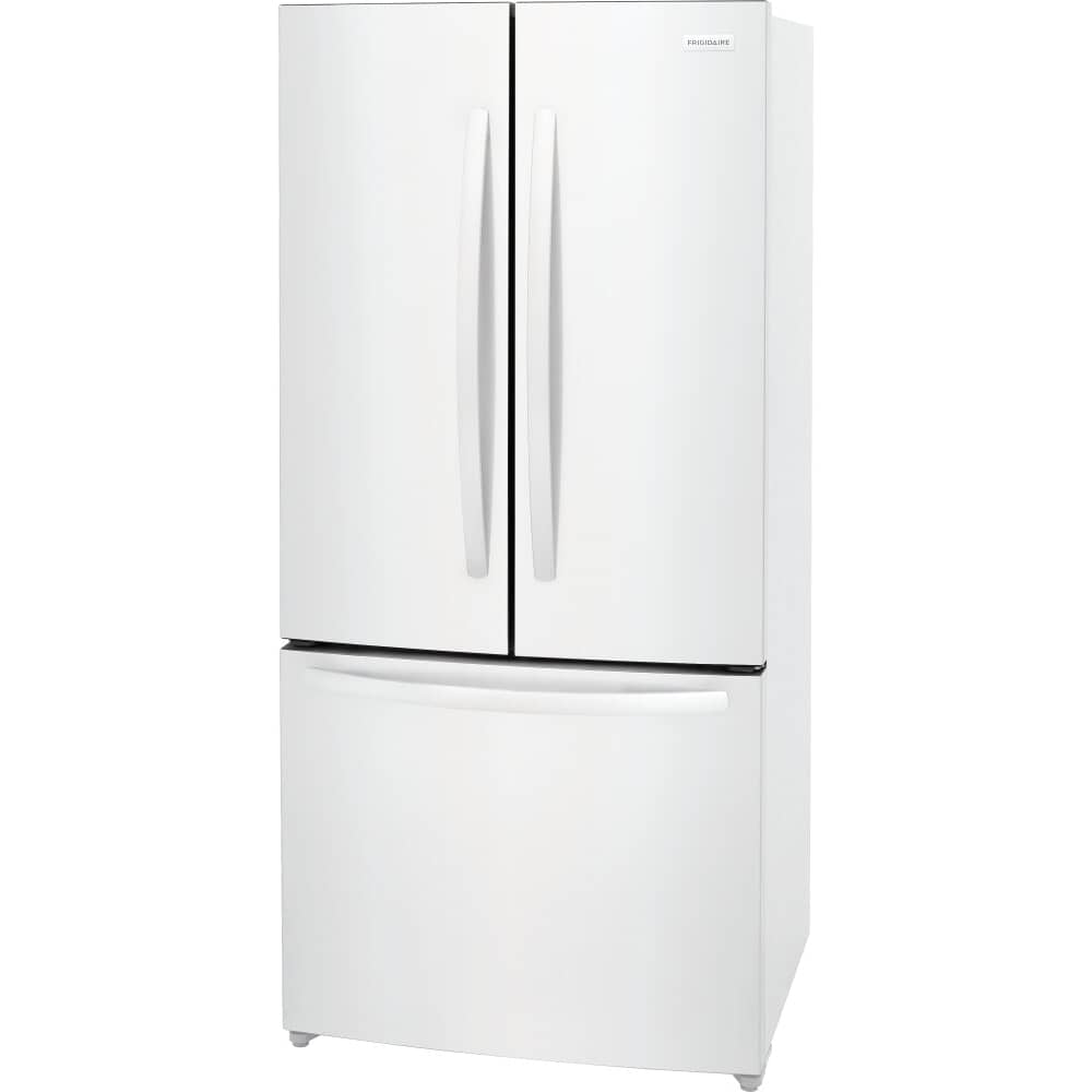 FRIGIDAIRE Réfrigérateur à portes françaises et congélateur inférieur ...