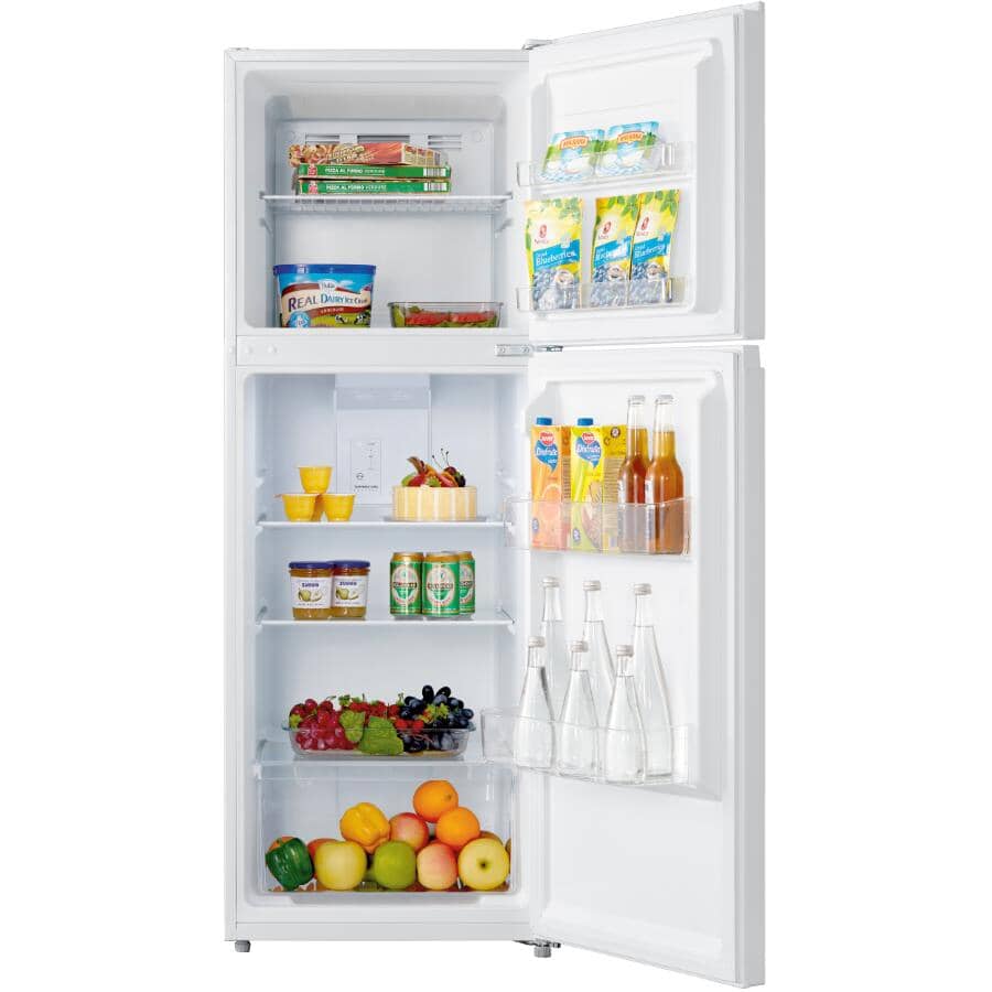 OMNIMAX 10.1 cu. ft. Apartment Style Top Freezer Refrigerator ...
