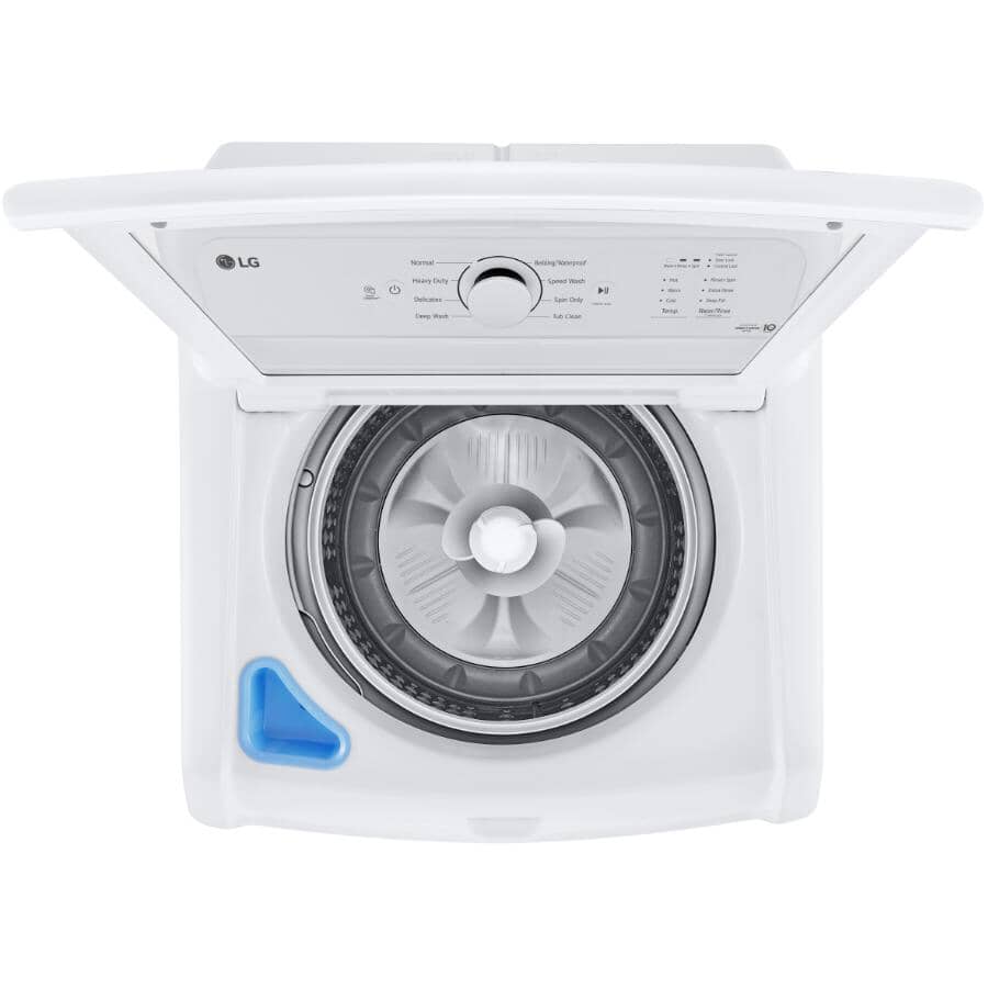 LG 27" 4.8 cu. ft. Top Load Washer (WT6105CW) - with Agitator + Slam ...
