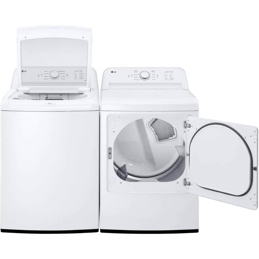 LG 27" 4.8 cu. ft. Top Load Washer (WT6105CW) | Home Hardware