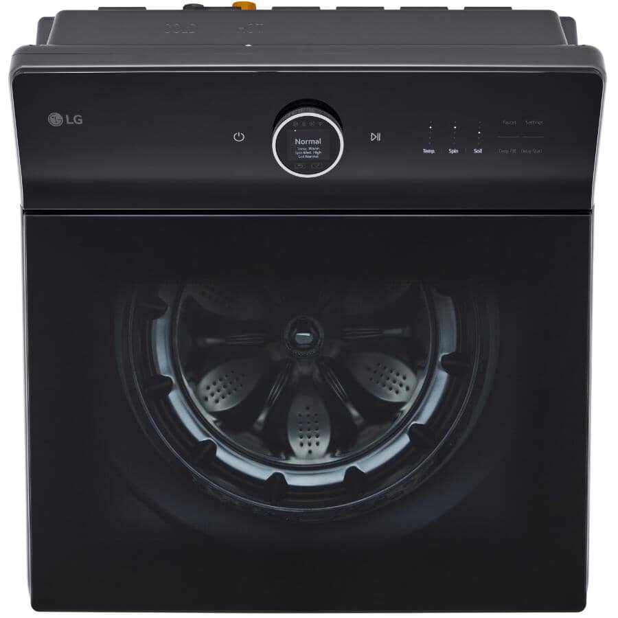 LG 27" 6.3 cu. ft. Mega Capacity Smart Top Load Washer (WT8600CB ...