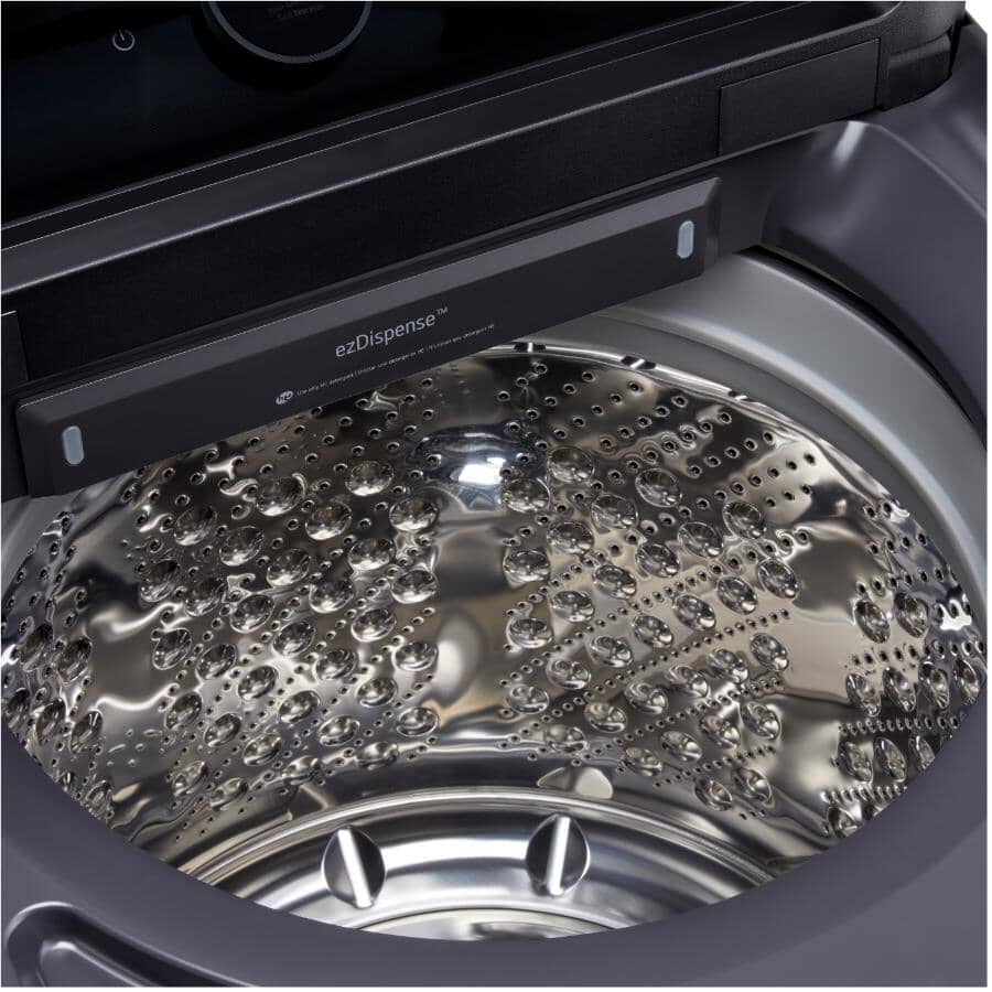 LG 27" 6.3 cu. ft. Mega Capacity Smart Top Load Washer (WT8600CB ...