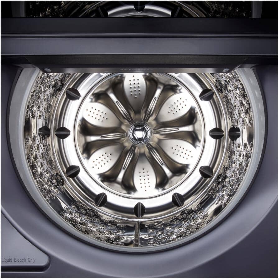 LG 27" 6.3 cu. ft. Mega Capacity Smart Top Load Washer (WT8600CB ...