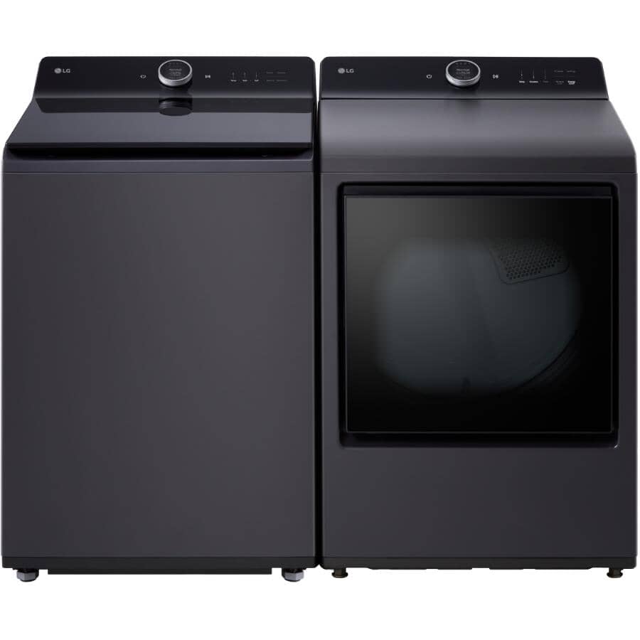 LG 27" 6.3 cu. ft. Mega Capacity Smart Top Load Washer (WT8600CB ...