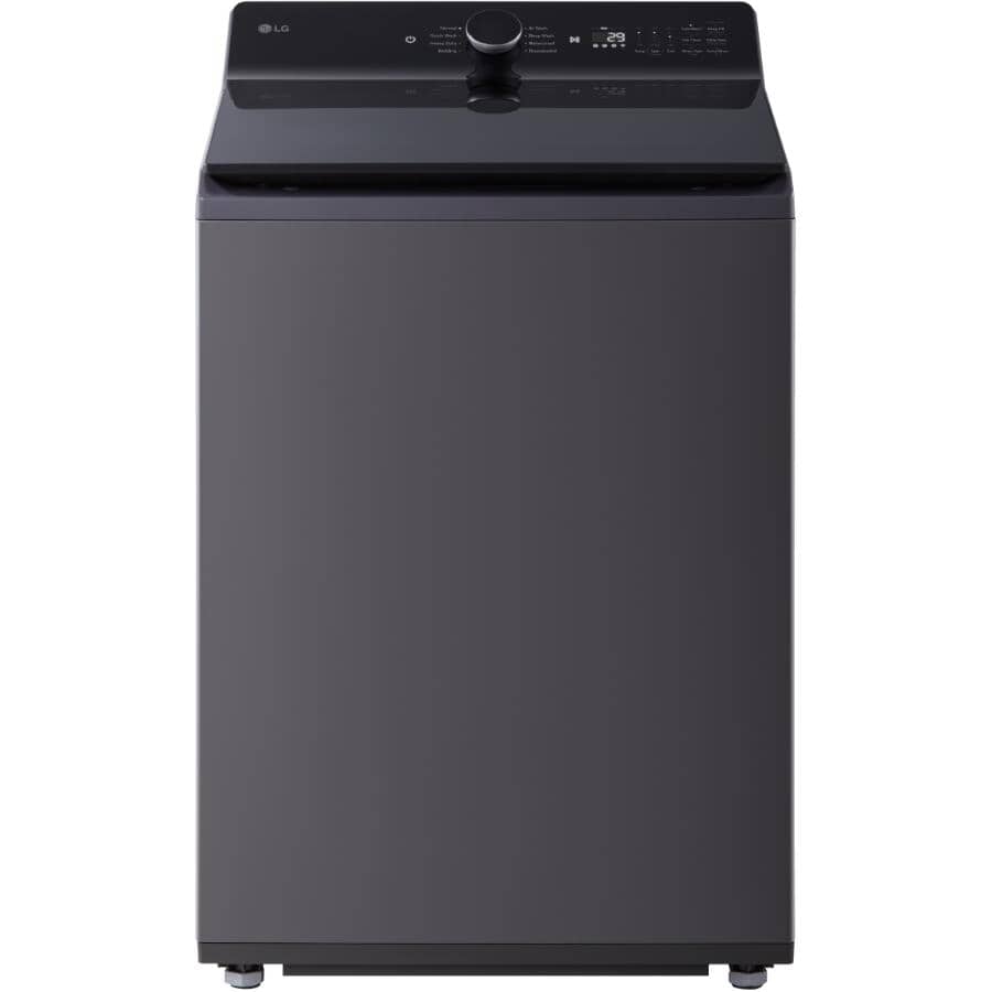 LG 27" 6.1 cu. ft. Mega Capacity Smart Top Load Washer (WT8405CB ...