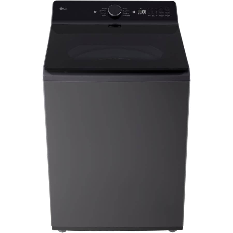 LG 27" 6.1 cu. ft. Mega Capacity Smart Top Load Washer (WT8405CB ...