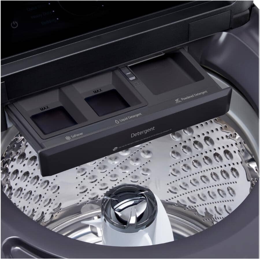 LG 27" 6.1 cu. ft. Mega Capacity Smart Top Load Washer (WT8405CB ...