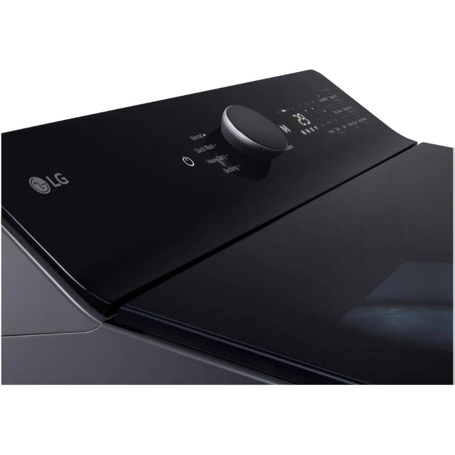 LG 27" 6.1 cu. ft. Mega Capacity Smart Top Load Washer (WT8405CB ...