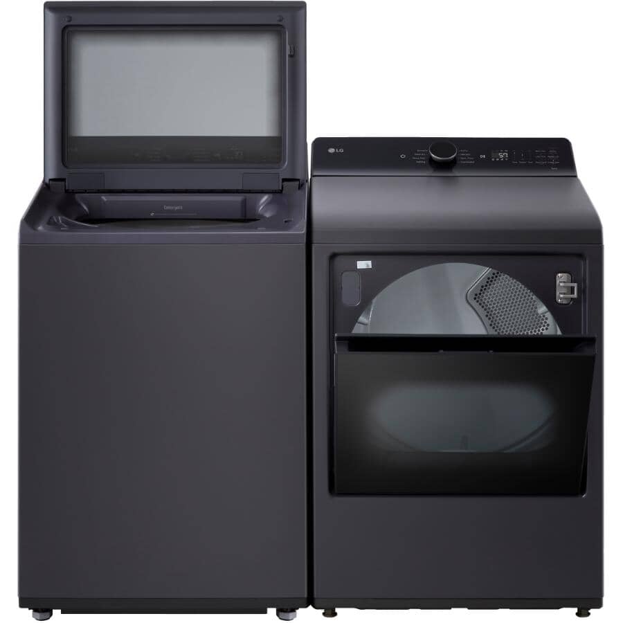 LG 27" 6.1 cu. ft. Mega Capacity Smart Top Load Washer (WT8405CB ...