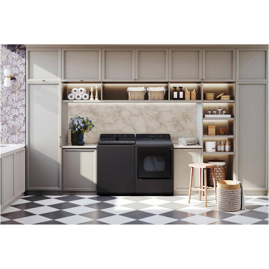 LG 27" 6.1 cu. ft. Mega Capacity Smart Top Load Washer (WT8405CB ...