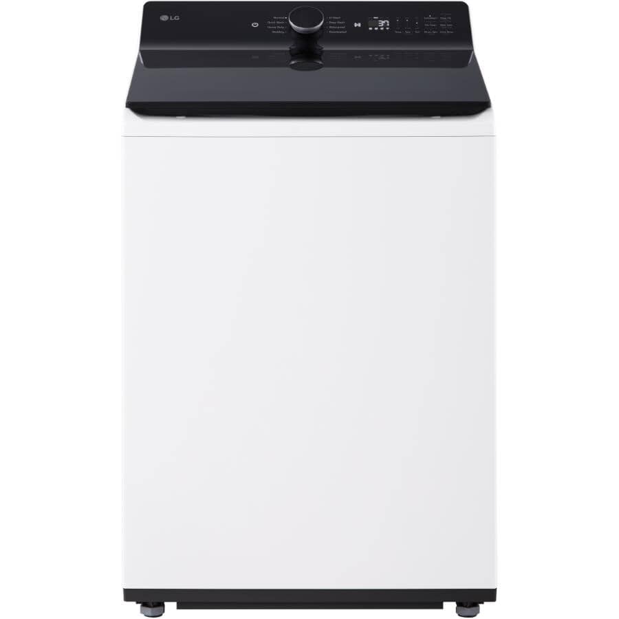 LG 27" 6.1 cu. ft. Mega Capacity Smart Top Load Washer (WT8405CW ...