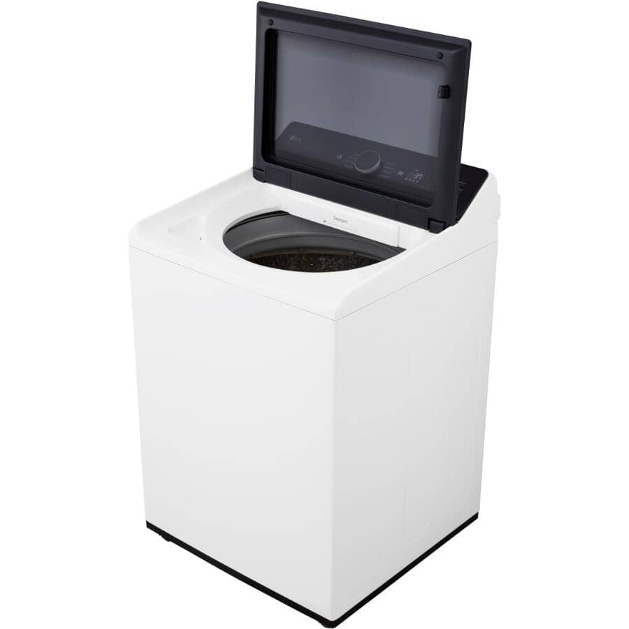 LG 27" 6.1 cu. ft. Mega Capacity Smart Top Load Washer (WT8405CW ...