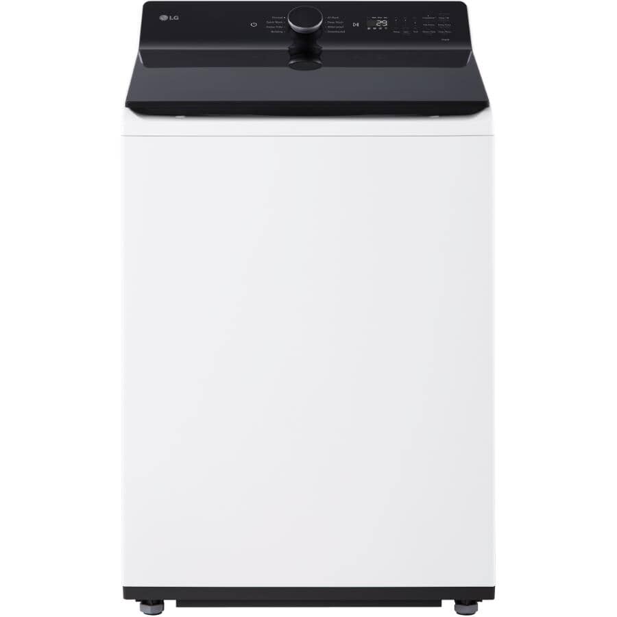 LG 27" 6.3 cu. ft. Mega Capacity Smart Top Load Washer (WT8400CW ...